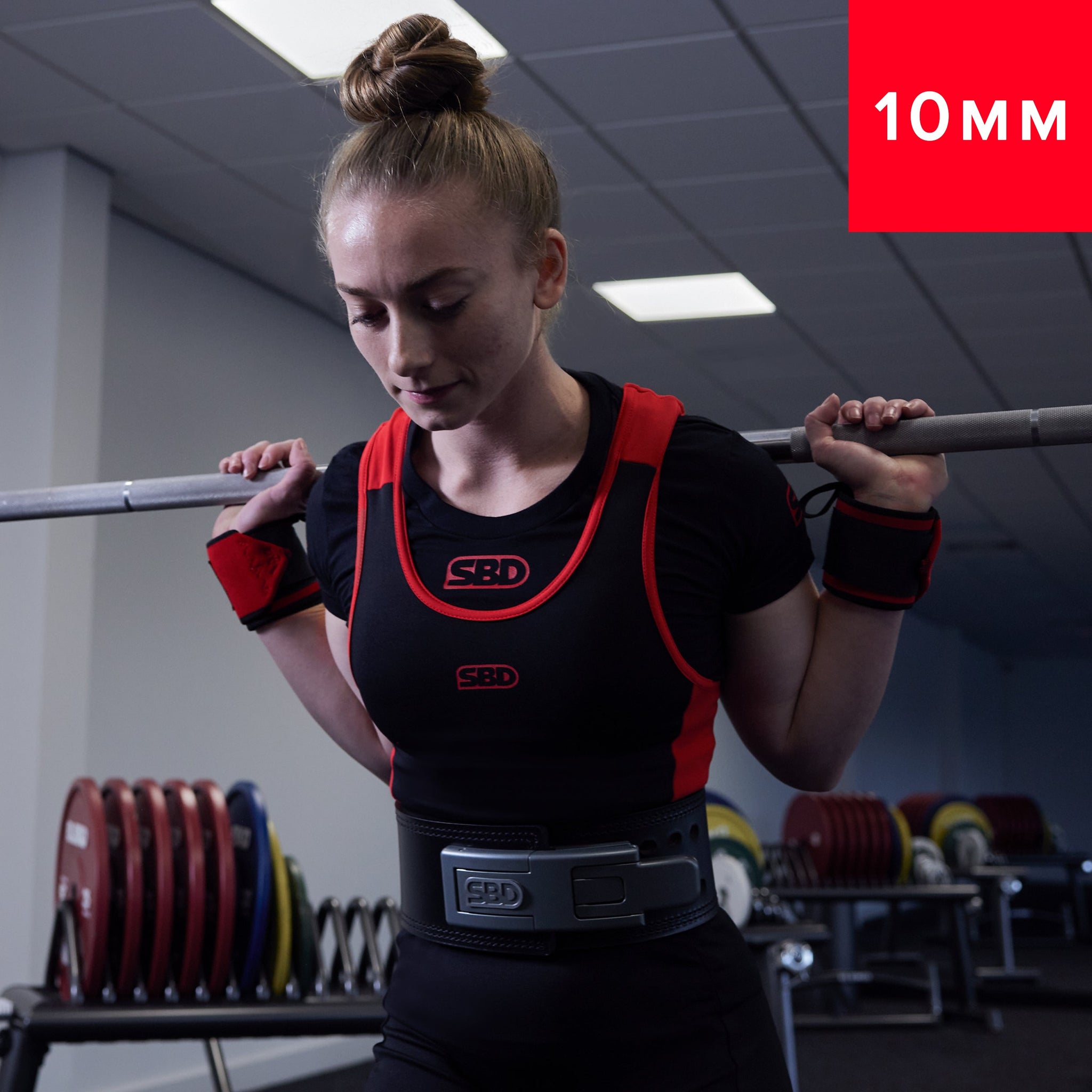 SBD Gewichthebergürtel 10mm - SBD Belt - IPF Approved - Leder - SBD ...